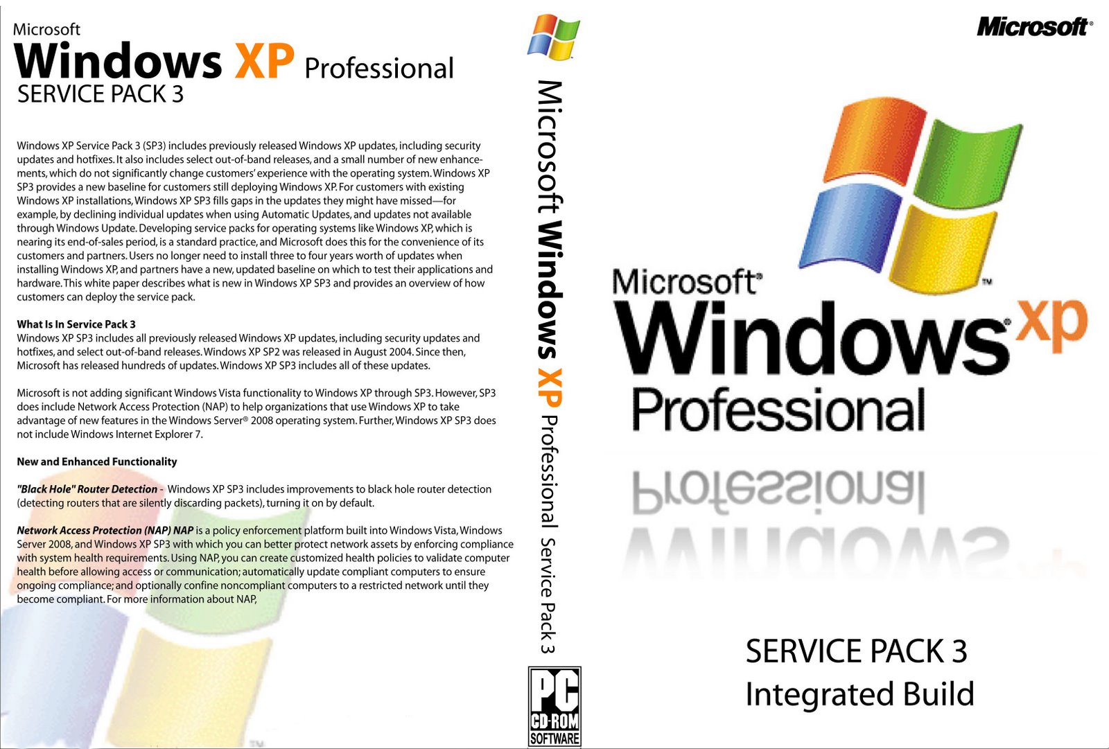 Capas, Filmes e Games: Windows Xp Sp3